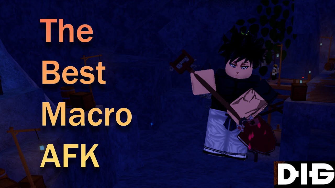 BEST DIG MACRO TO AFK OVERNIGHT | Roblox - YouTube