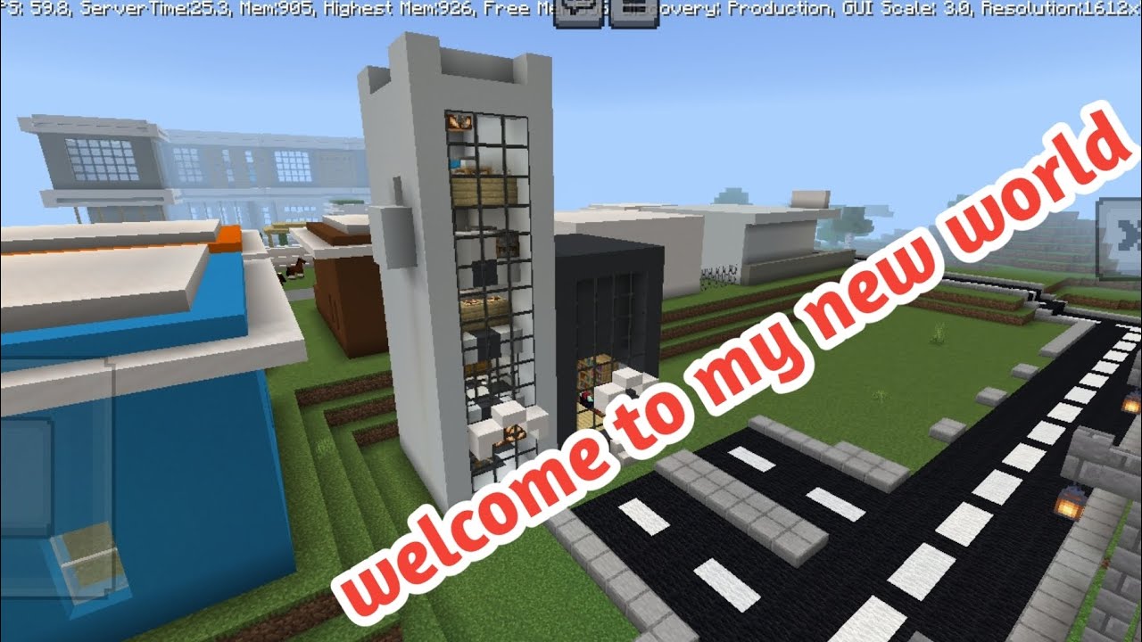 new house build in Minecraft || model house in Minecraft smartyboy ...