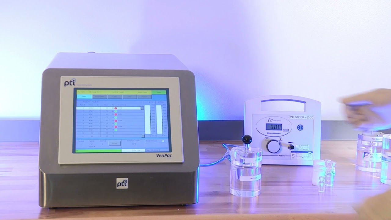 VeriPac 455 Container Closure Integrity Inspection System - YouTube