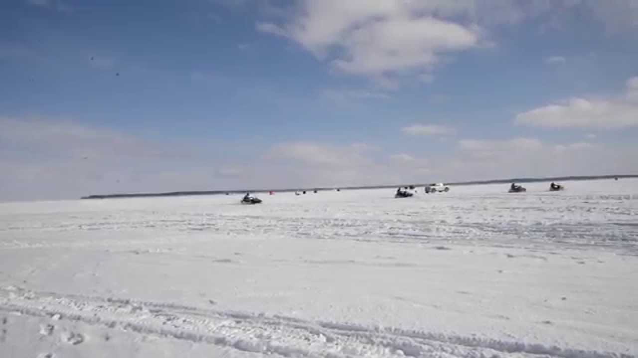Innisfil Barrie Frozen Lake Simcoe in Winter HD 1080p - YouTube