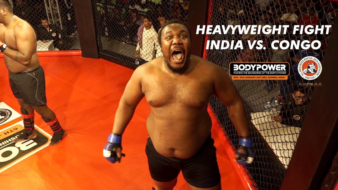 Indian MMA : Heavyweights Collide (India vs Congo) - YouTube