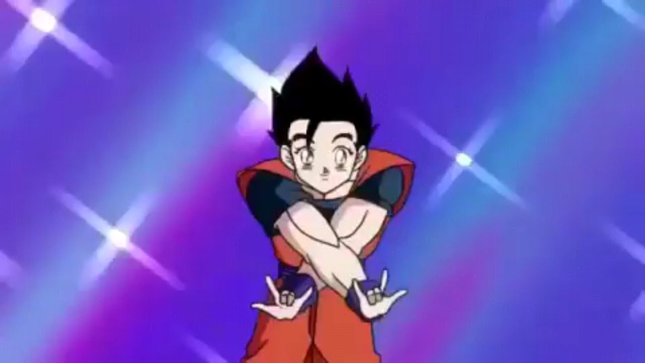 mystic gohan funny transformation😁😁😀 - YouTube