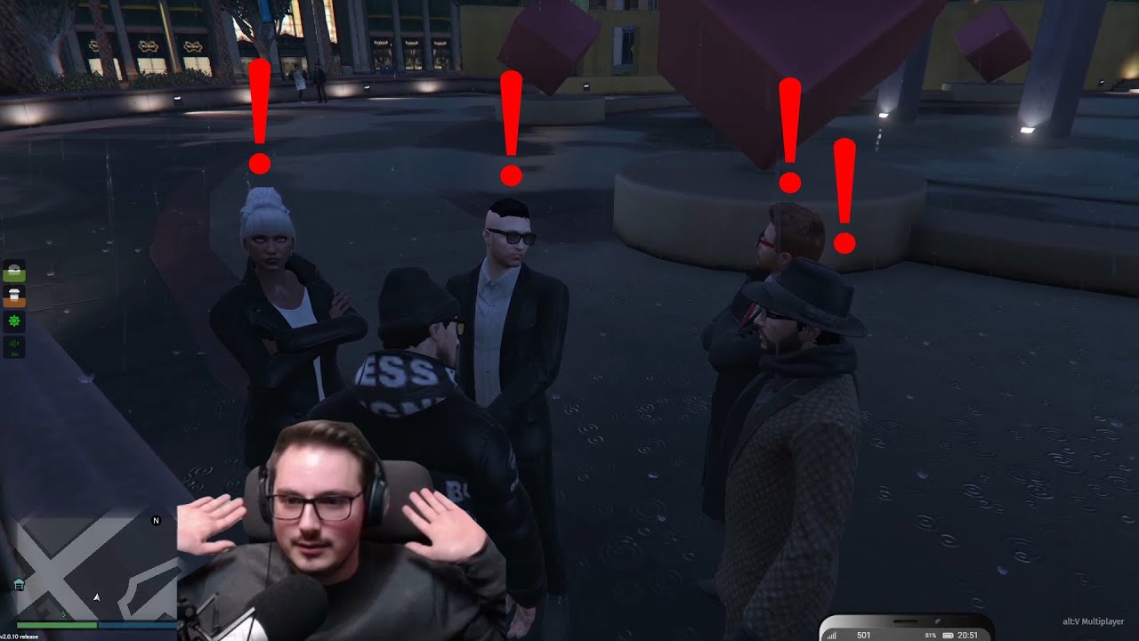 Bedrängt von Bodyguards | GTA-RP Dirty-Gaming | Stream Highlight - YouTube