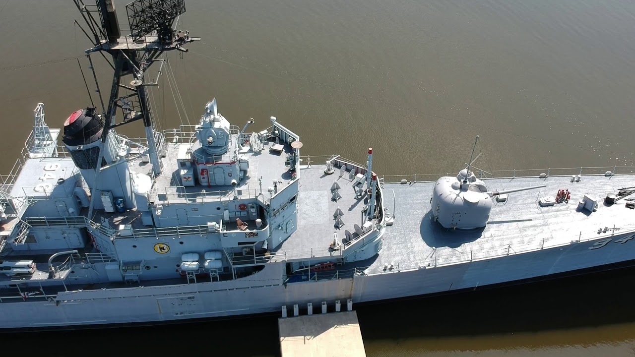 The USS Edison docked Bay City Michigan..... - YouTube