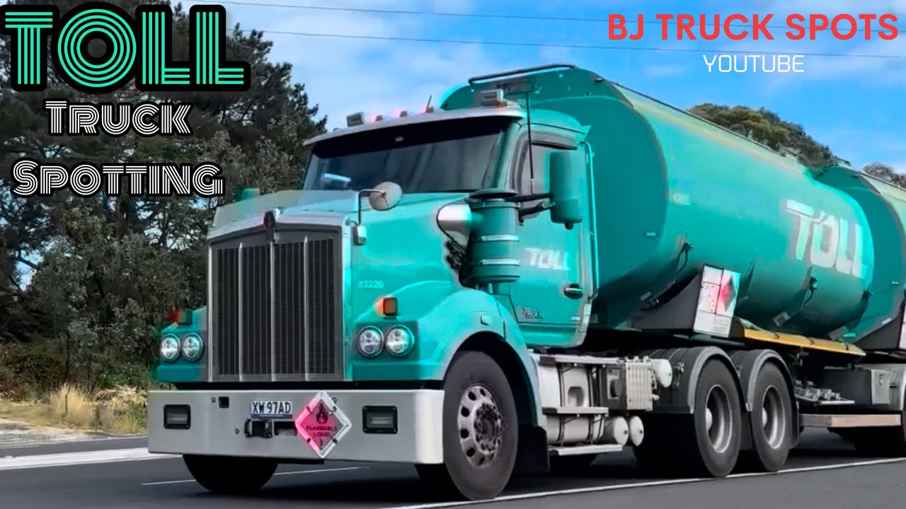 TOLL truck spotting NSW Australia - YouTube