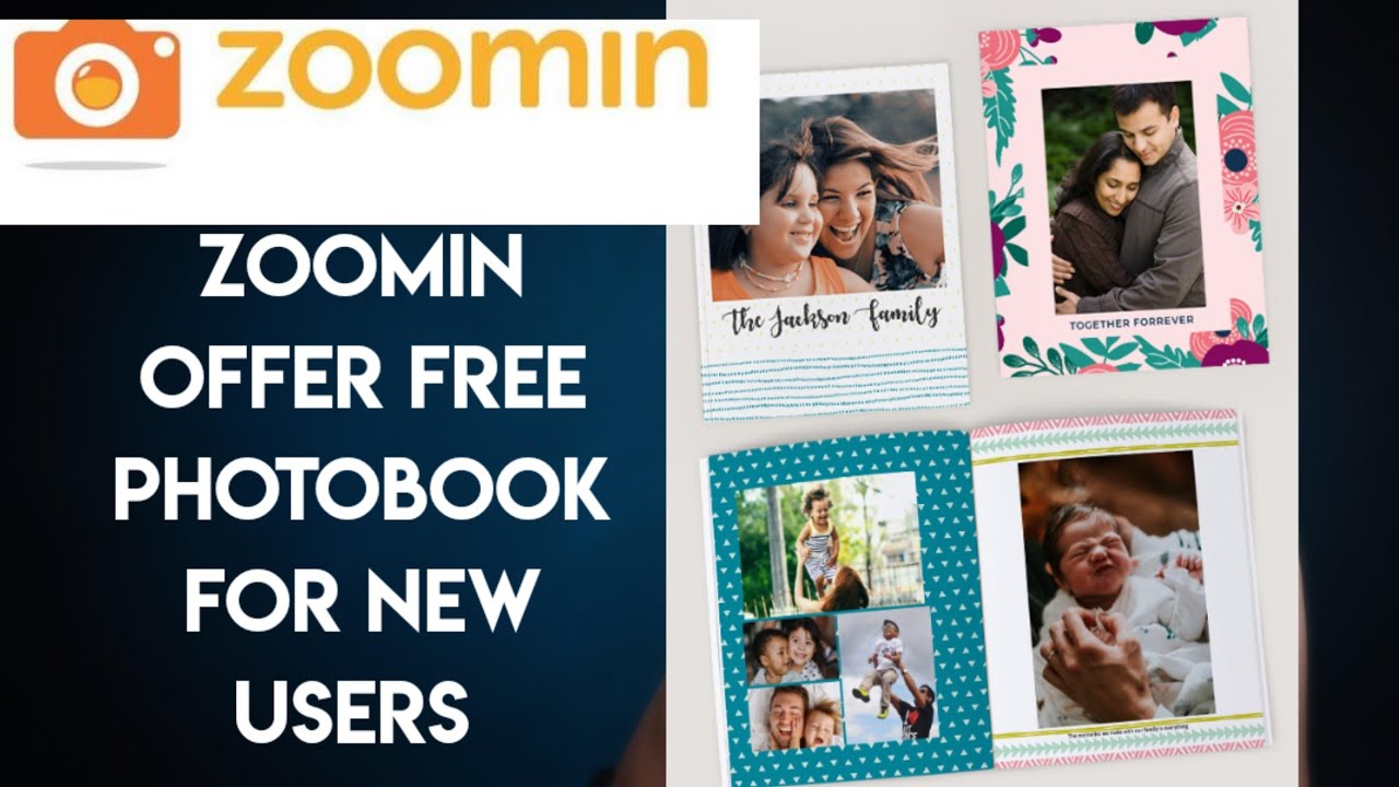 Unboxing of Photobook by Zoomin Free for New user - YouTube