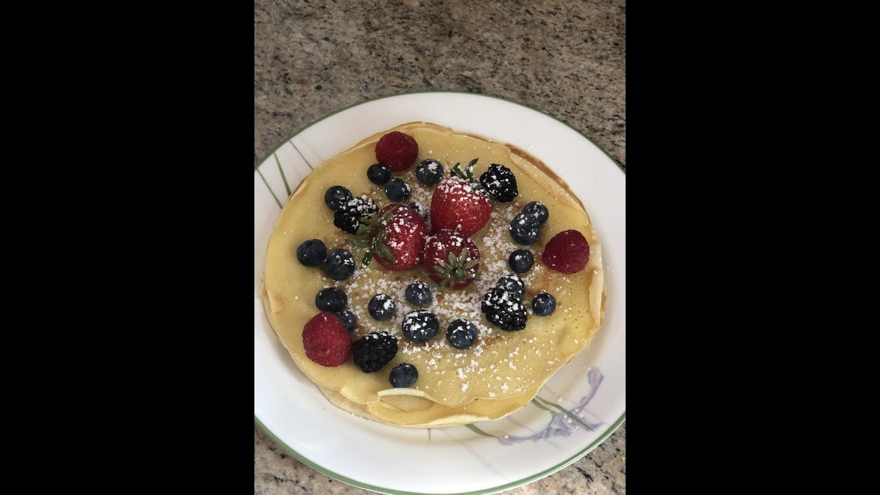 Russian Blintzes (Crapes) - YouTube