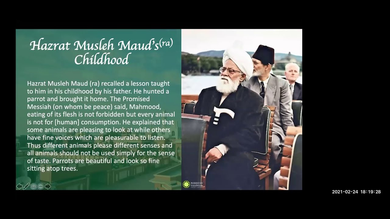 Jalsa Yaume Musleh Maud (RA) - YouTube