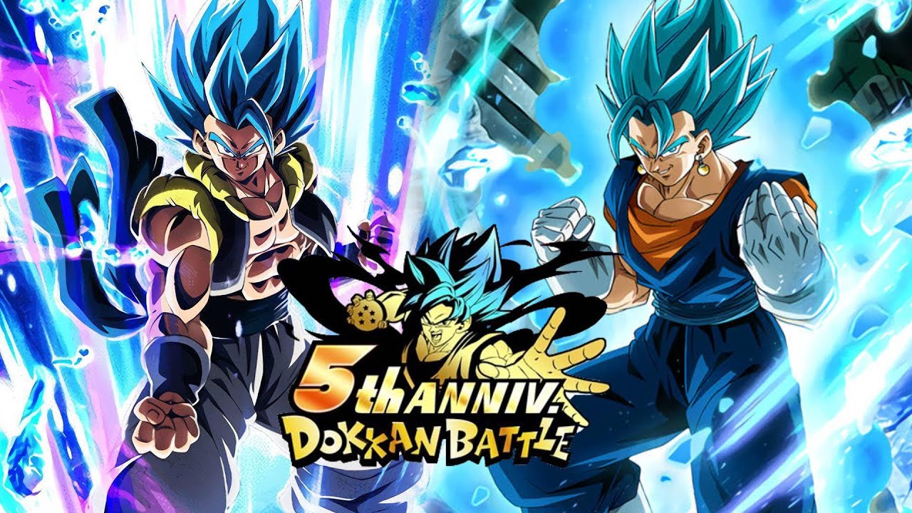 THE 5TH ANNIVERSARY UNITS! STR LR BLUE GOGETA & TEQ LR BLUE VEGITO ...