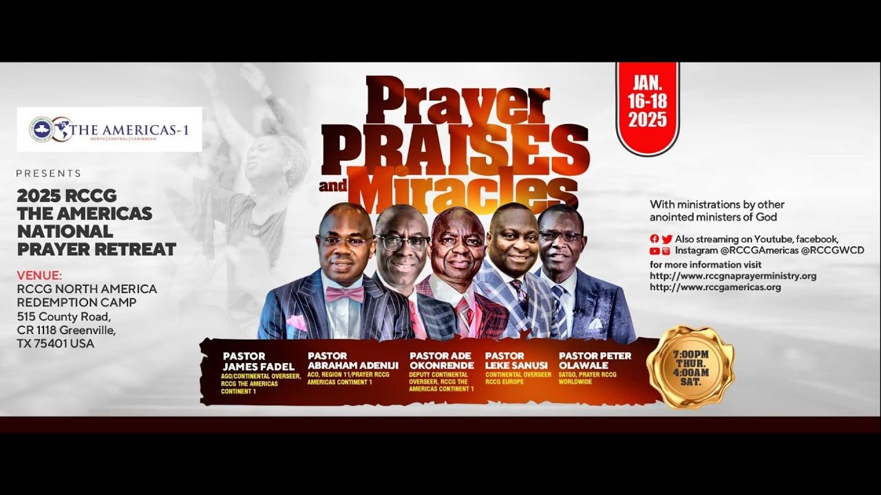 RCCG The Americas 1 National Prayers Retreat - Promo Video - YouTube