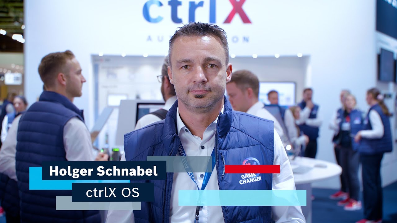 [EN] Bosch Rexroth ctrlX AUTOMATION | ctrlX OS @ SPS 2022 - YouTube