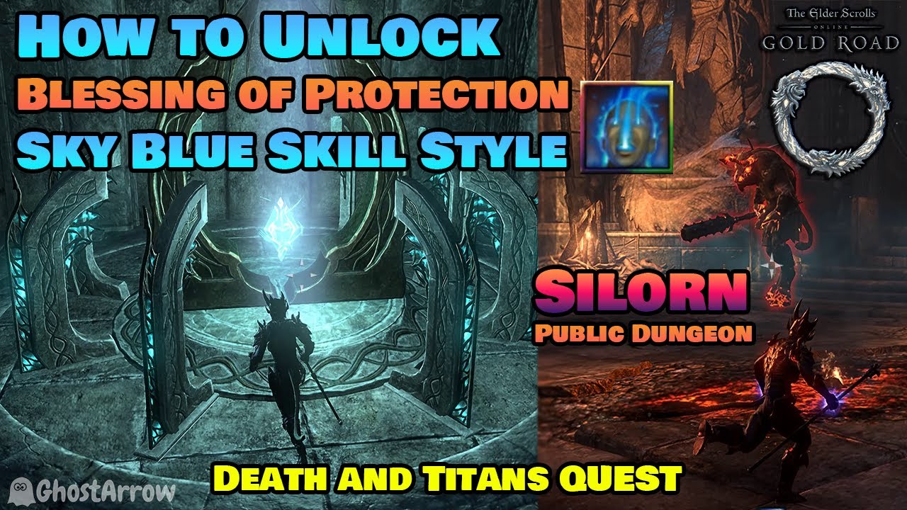How to Unlock Blessing of Protection, Sky Blue Skill Style | Silorn ...