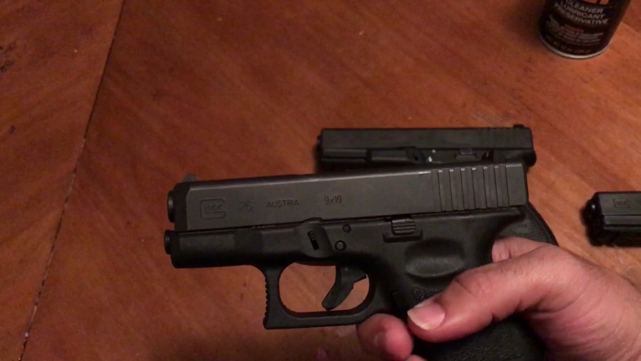 Glock 26 problem - YouTube