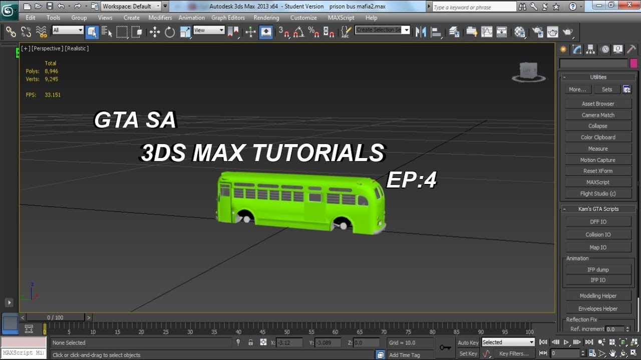 3DS Max GTA tutorial EP:4 Lights - YouTube
