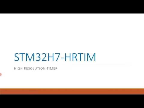 STM32H7 TIMERS HRTIM - YouTube