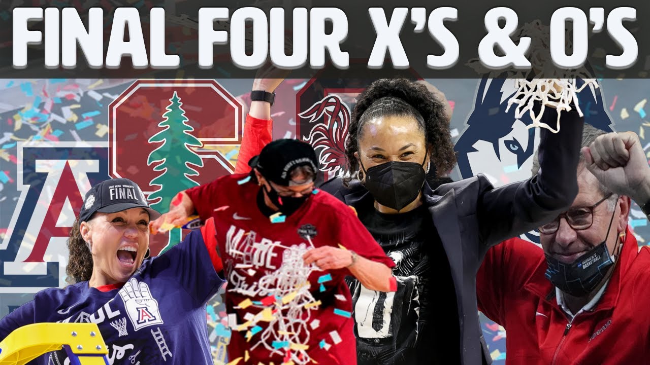 NCAA Final Four X's & O's Breakdown | UConn, South Carolina, Stanford ...