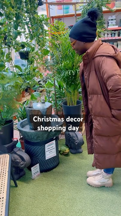 Let’s go Christmas decoration shopping - YouTube