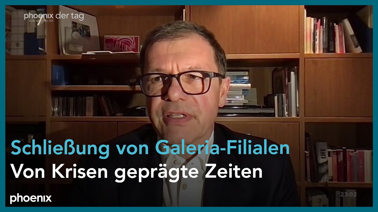 Rainer Eckert zur Schließung von 52 Filialen von Galeria Karstadt ...