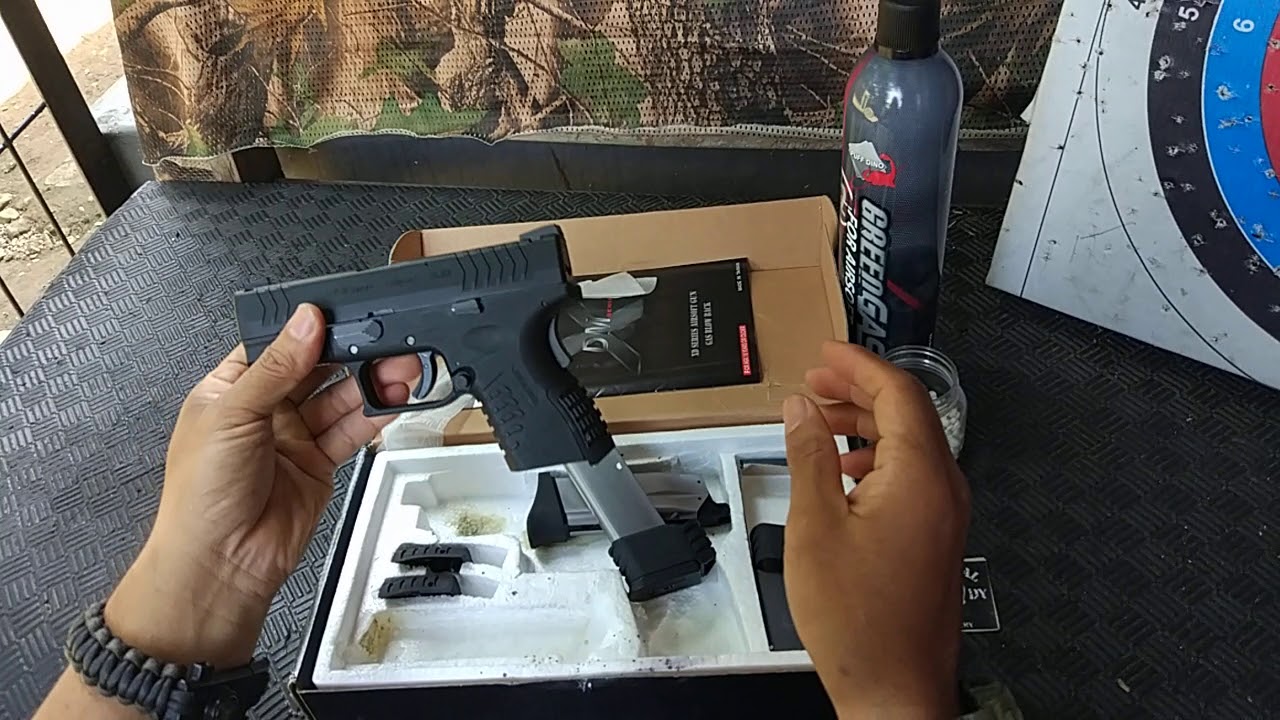 WE XDM Compact (Air softgun) HS9 COMPACT (Real gun) - YouTube