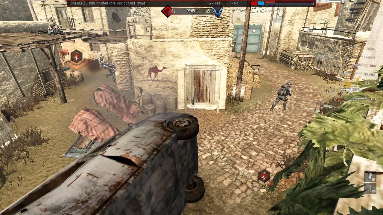 Warface From 3rd person in Aul Map - YouTube