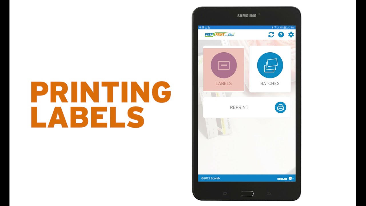 Prep-n-Print with Flex - PRINTING LABELS - YouTube