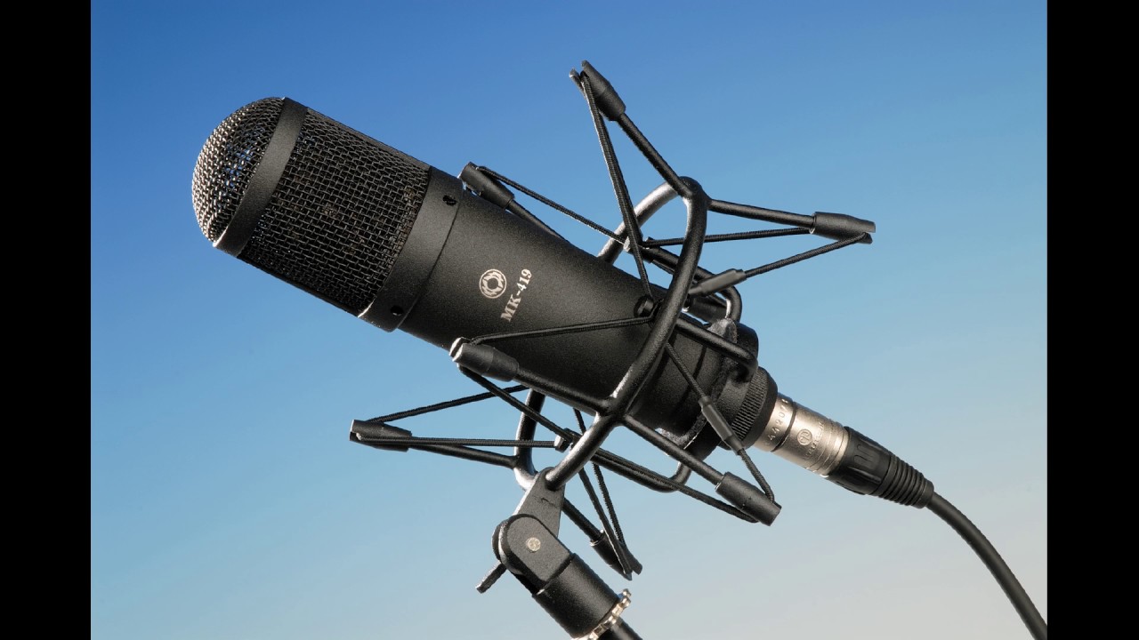 Oktava MK319 vs Oktava MK419 :: Microphone test - YouTube