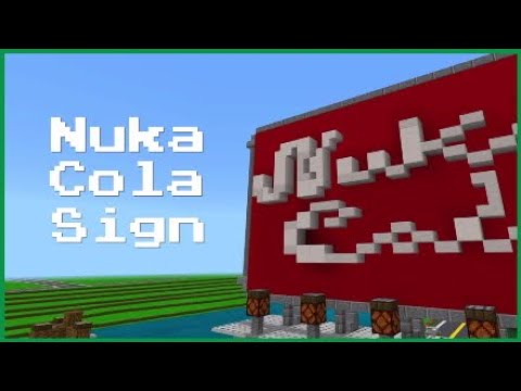 Minecraft | Nuka Cola Billboard - YouTube