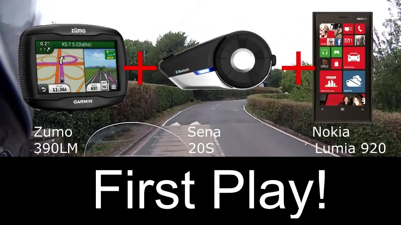 First play: Zumo 390LM - YouTube