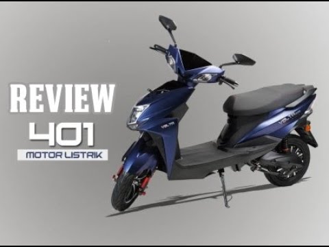 REVIEW MOTOR LISTRIK VOLTA 401 - YouTube