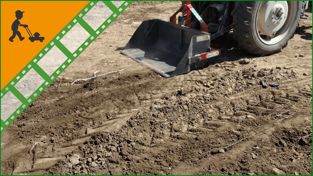 GeoTech Rear Tractor Mounted Loader Bucket - 500 Kg - Customer's ...