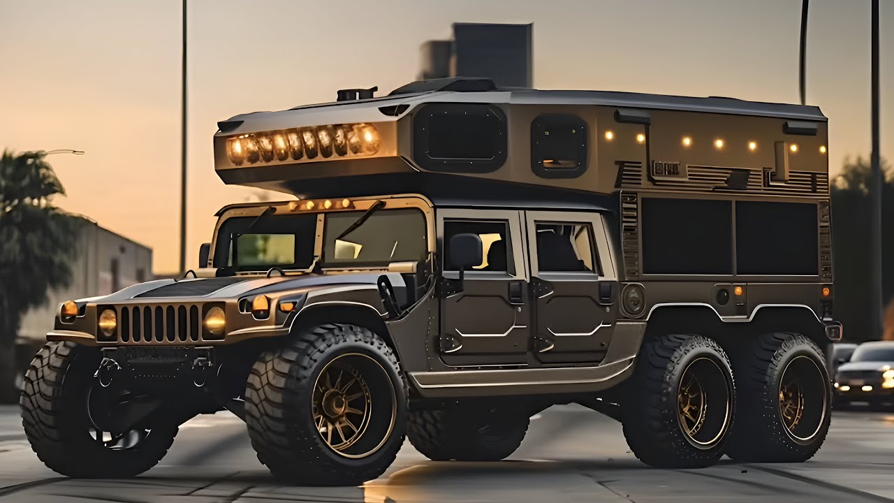 “2025 Hummer H2 Overland Camper Truck: The Ultimate Off-Road Luxury ...