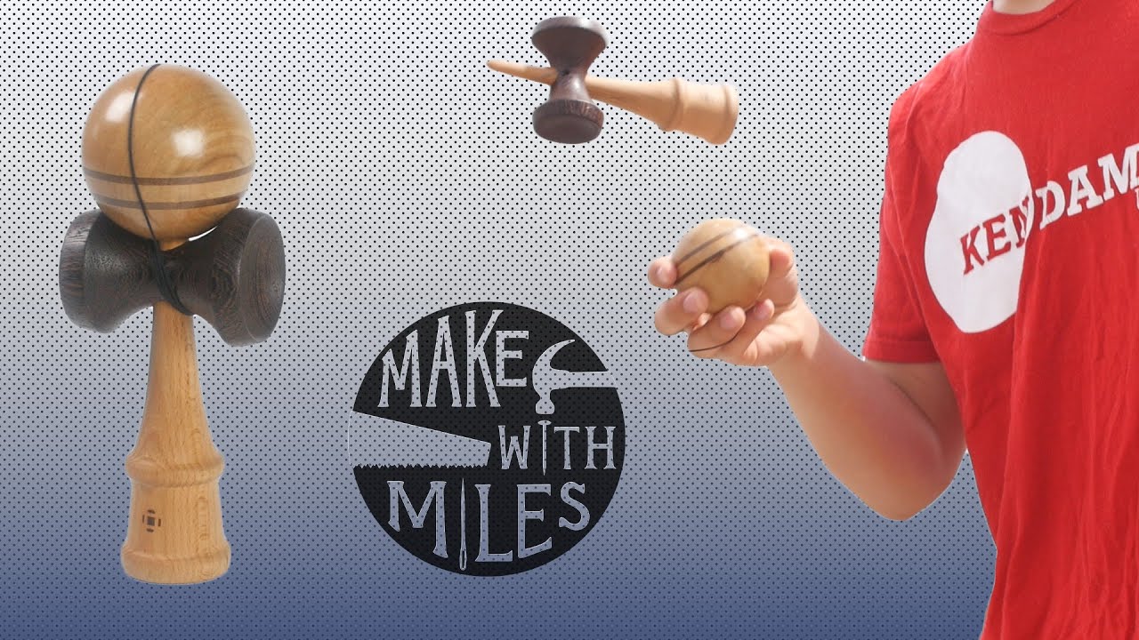 How to Make a KENDAMA! (Japanese skill toy) // woodworking - YouTube