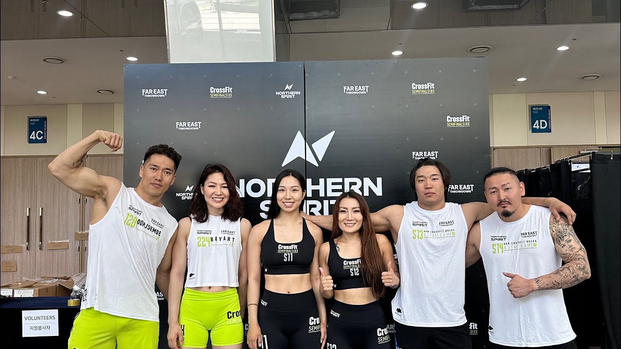 Team Gan CrossFit 🇲🇳 Day 1&2 in Busan 2024 - YouTube