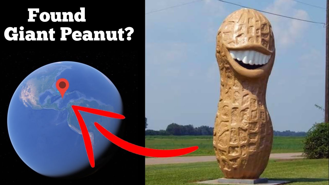 I Found Giant Weird Peanut On Google Earth! | Part1 - YouTube