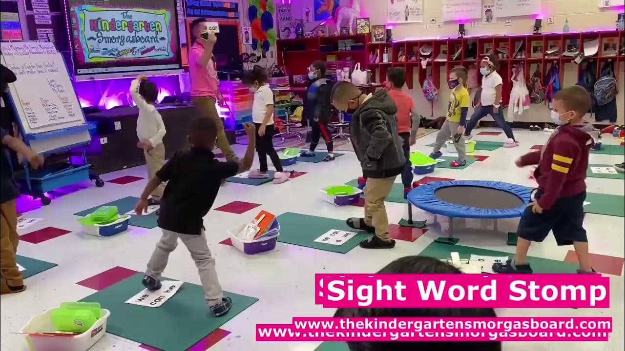Sight Word Stomp - YouTube