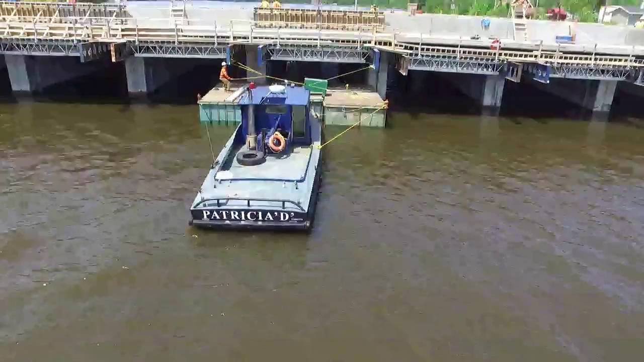 Timiskaming Ontario Dam Replacement June 15, 2016 - Dropping Fly Forms ...