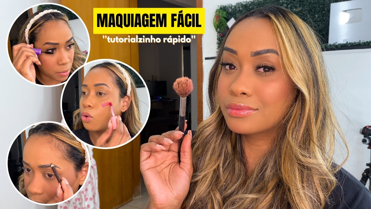 MAQUIAGEM FÁCIL PARA O DIA A DIA #dicasdebeleza #tutorialmakeup - YouTube