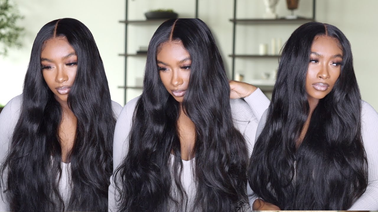😍250% INVISIBLE 5X5 HD LACE CLOSURE WIG INSTALL FOR BEGINNERS+SLEEK ...