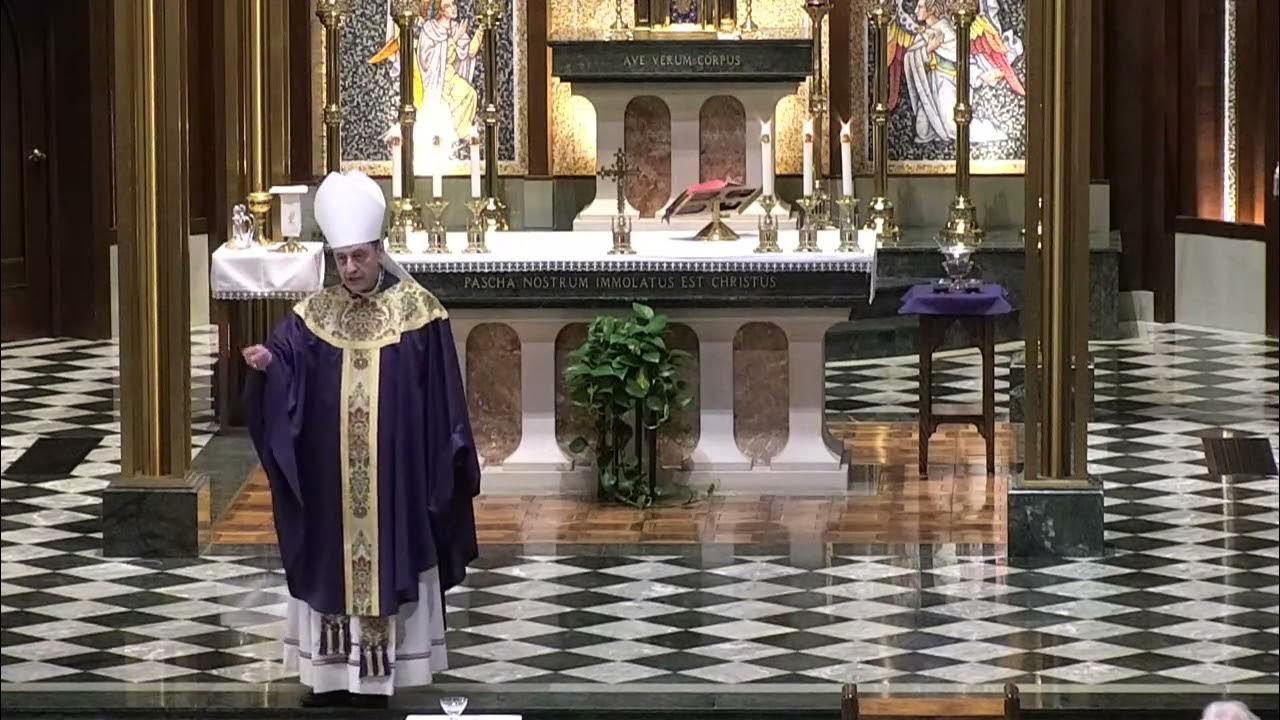 Ash Wednesday Homily 2022 | Bishop Caggiano's Homilies - YouTube