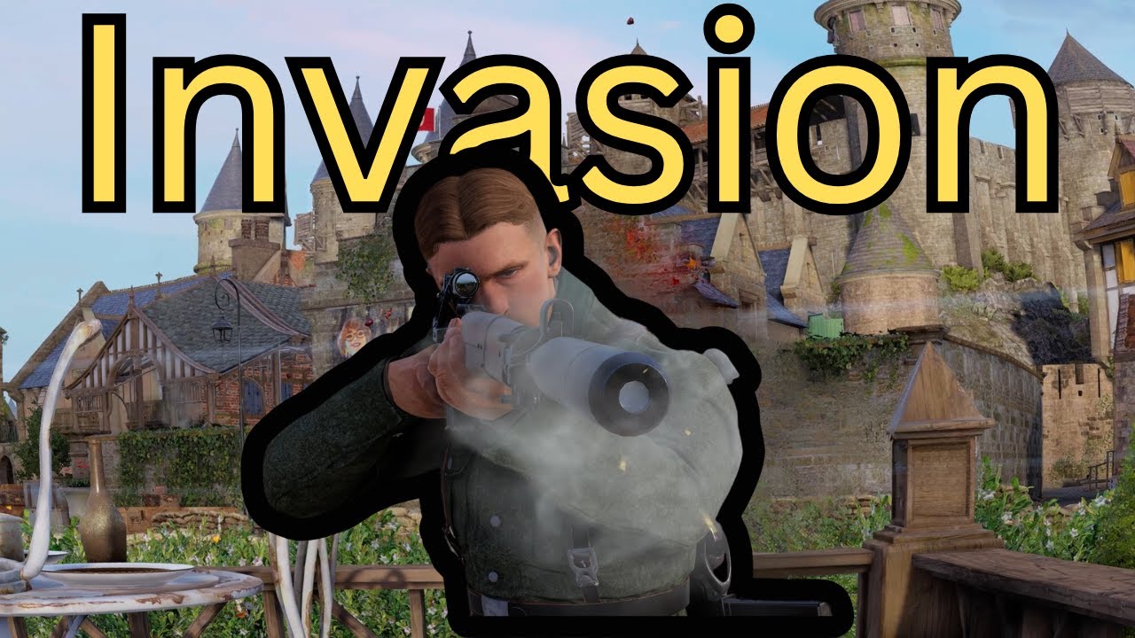 Invading people on Sniper Elite Invasion is Awesome. - YouTube