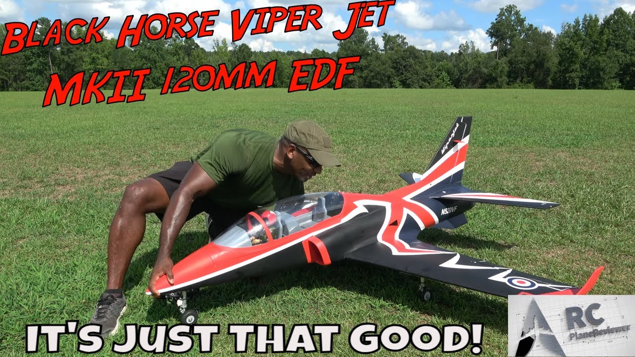 The Most Epic Sky Dominator: The Black Horse Viper Jet MKII 120mm EDF - YouTube