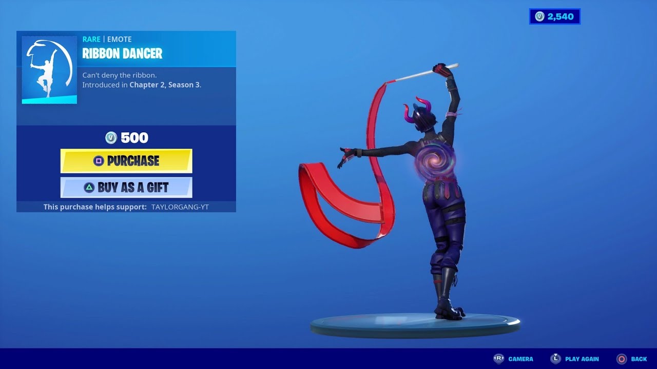 Fortnite Item Shop *NEW* RIBBON DANCER Emote! LOSERFRUIT SET! (June 22 ...