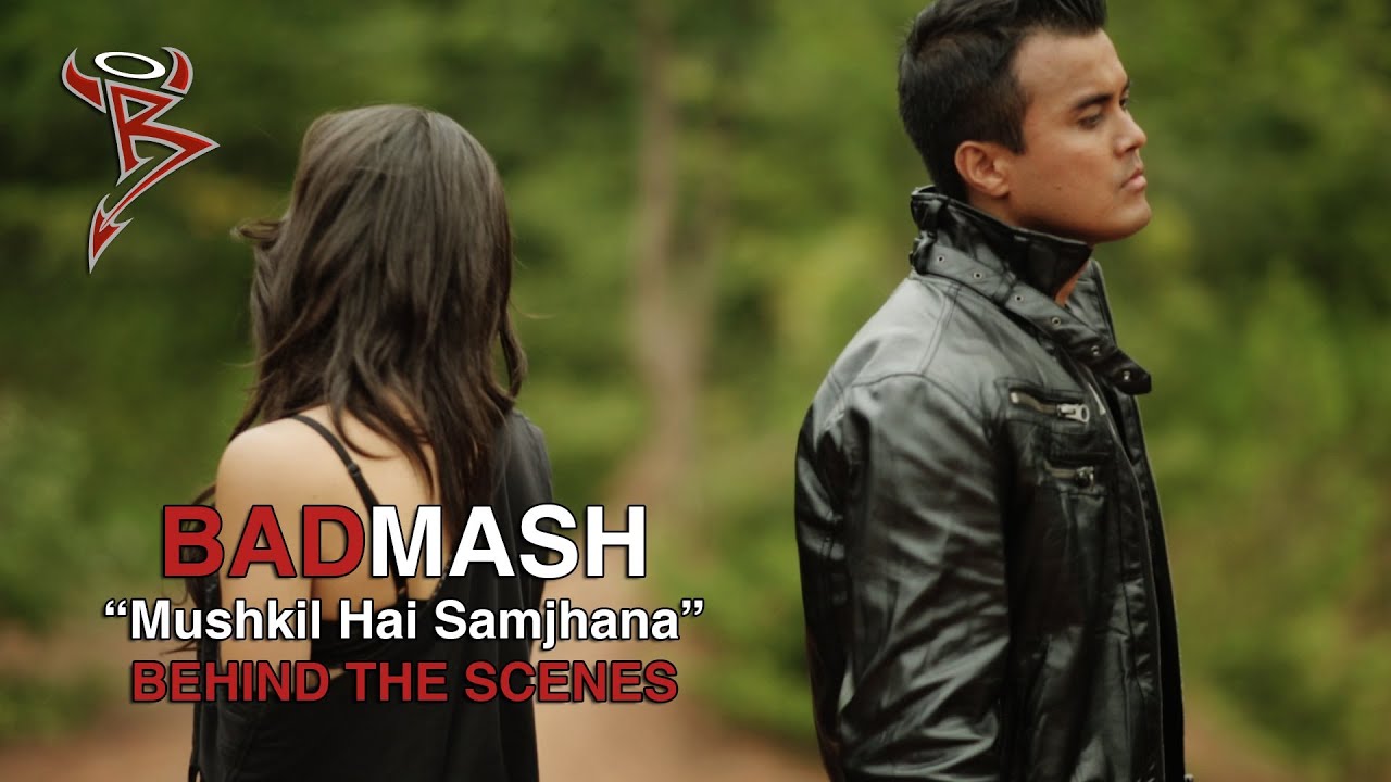 Badmash | Hindi Rap Guru | Mushkil Hai Samjhana | Behind The Scenes ...