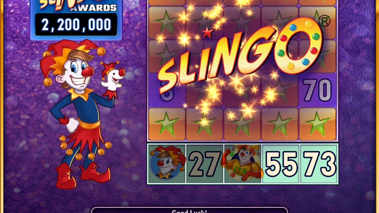 SLINGO STARS Video Slot Casino Game with a SLINGO GOLD FREE SPIN BONUS ...