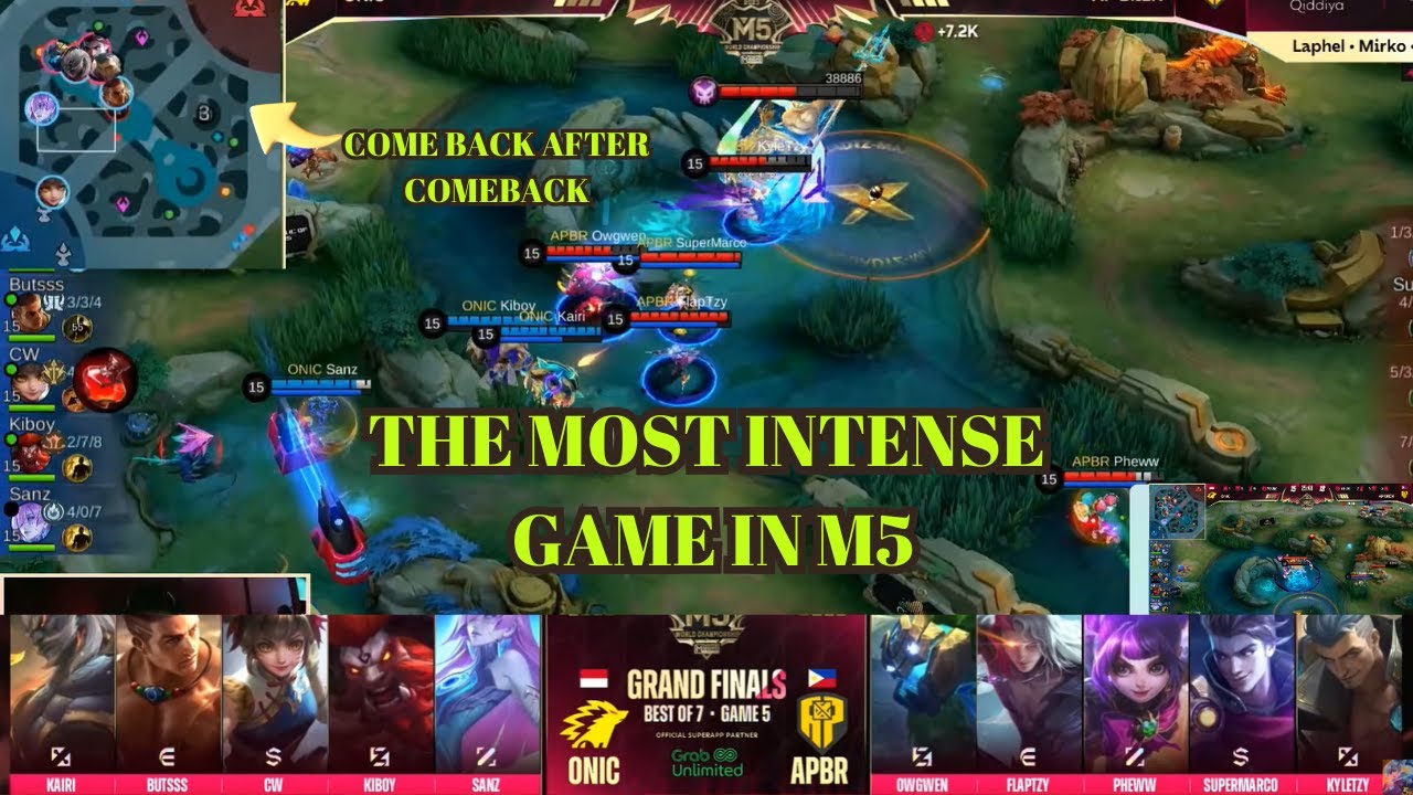 The MOST INTENSE GAME in M5 GRAND FINALS... 🤯🤯🤯 - YouTube