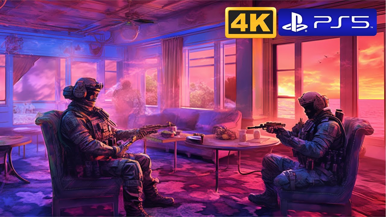 Call of Duty Modern Warfare 2 FREE FOR ALL Breenbergh Hotel PS5 4K ...