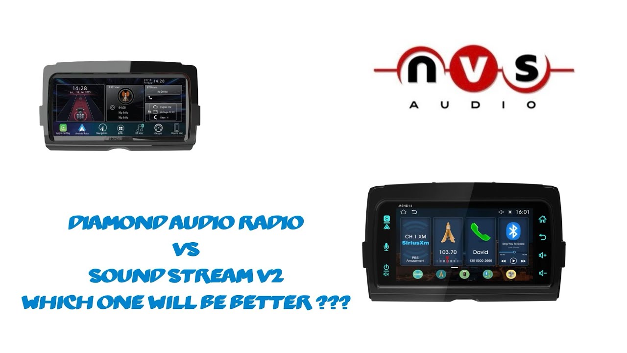 Diamond audio MSHD14 vs The Soundstream HDHU.14si V2 Harley radio which ...