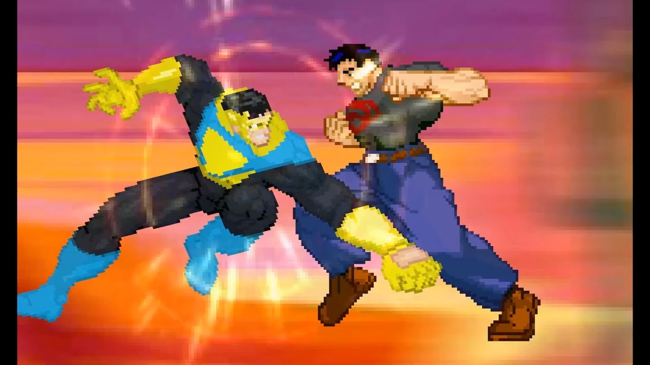 INVINCIBLE vs SUPERBOY (Image Comics vs DC Comics) | Invincible Sprite ...