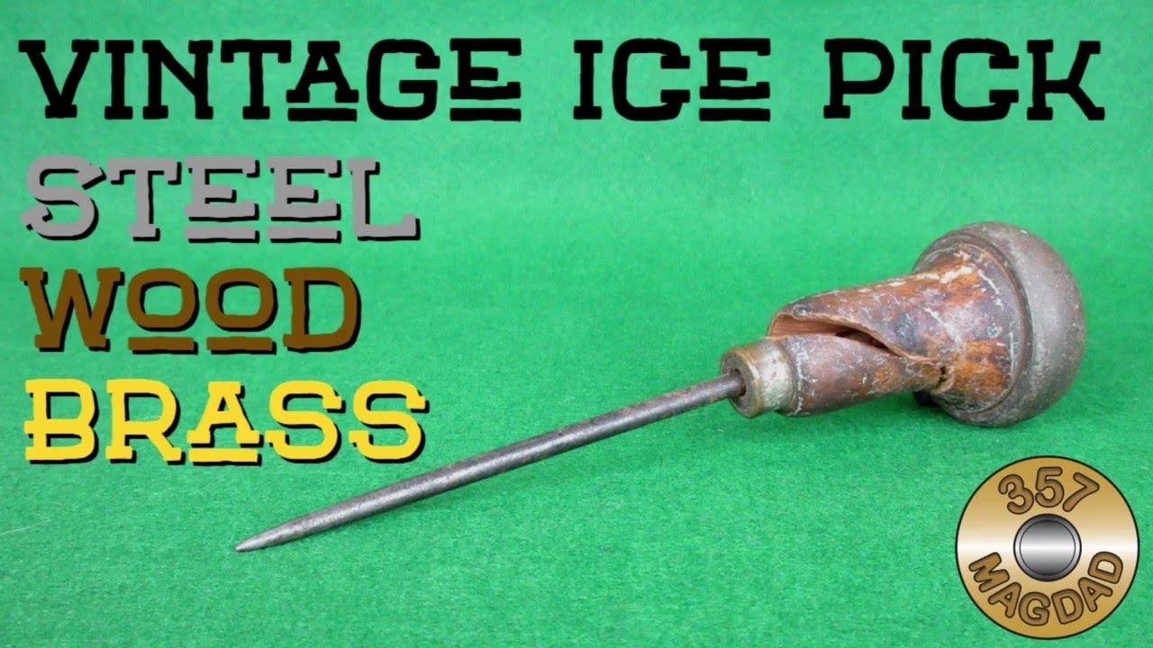 Old Fashioned Ice Pick Vintage Austrian Stubai Strapped Ice Axe Pick