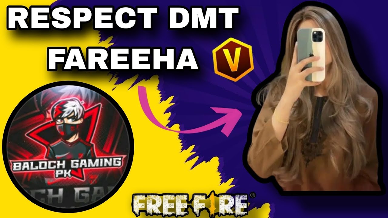 [RESPECT REGION QUEEN DMT FAREEHA] 🇵🇰 @fareeha_gaming_official [SHAME ON @CLOWN_OFFICIAL ...